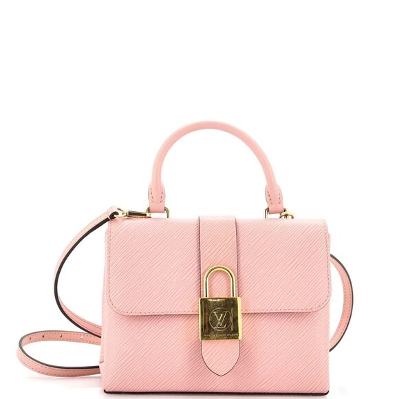 Louis Vuitton | Bags | Louis Vuitton Locky Handbag Epi Leather Bb Pink ...
